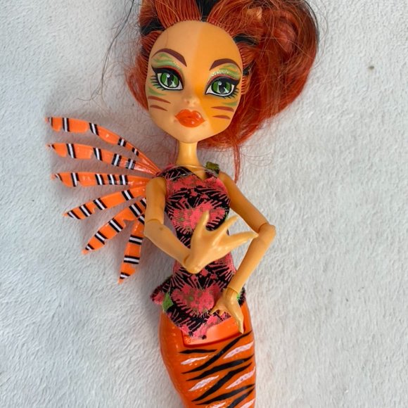 Mattel | Toys | Monster High Doll Toralei Stripe Glowsome Ghoulfish ...